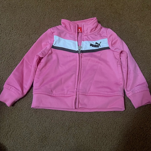 Puma | Jackets & Coats | Puma Pink Athletic Jacket 2m | Poshmark
